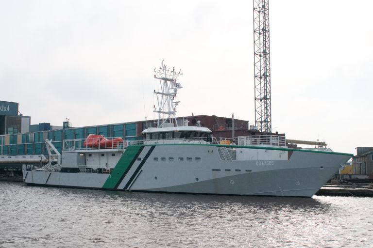 DB LAGOS, Offshore Tug/Supply Ship - Details and current position - IMO 9731303 - VesselFinder