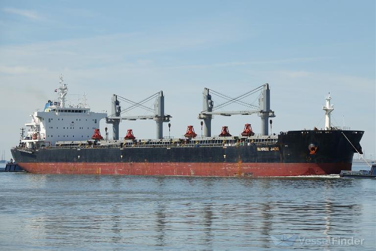 SUNRISE JADE, Bulk Carrier - Details and current position - IMO 9732955 ...