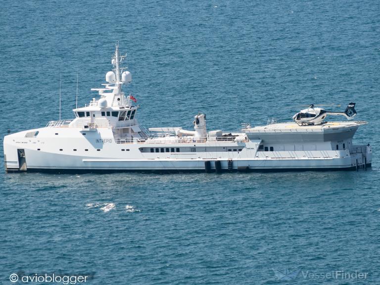 INTREPID, Supply Tender - Details and current position - IMO 9733583 ...