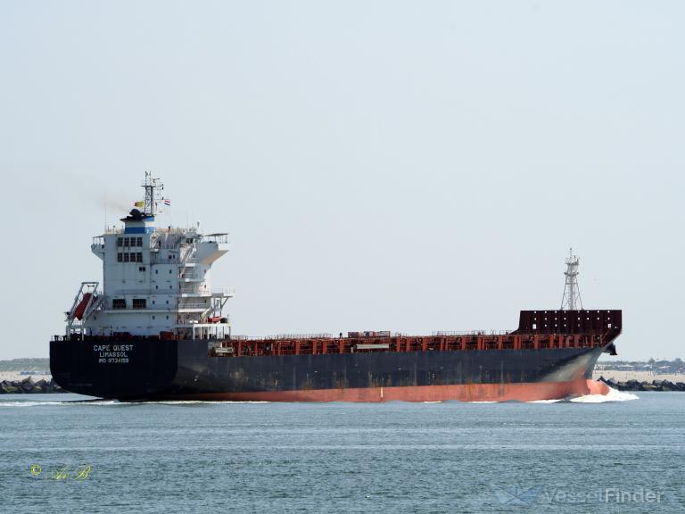 CAPE QUEST, Container Ship - Details and current position - IMO 9734159 ...