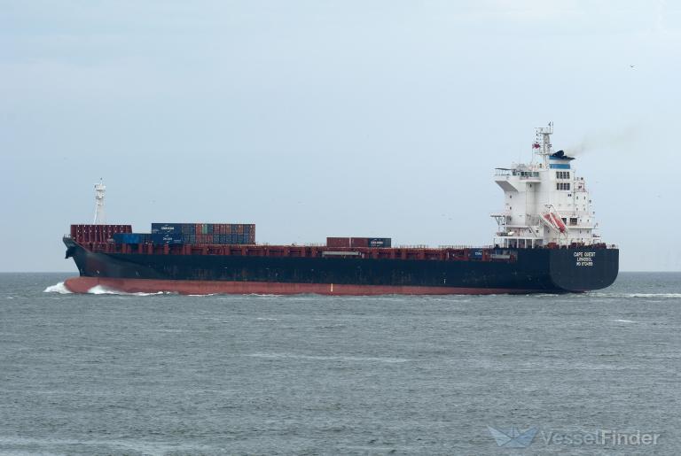 CAPE QUEST, Container Ship - Details and current position - IMO 9734159 ...