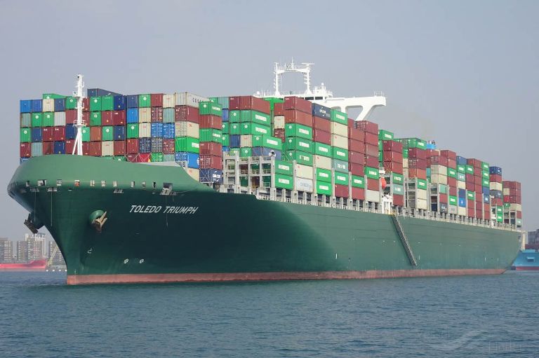TOLEDO TRIUMPH, Container Ship - Details and current position - IMO ...