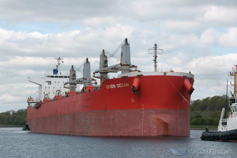 ORION OCEAN, Bulk Carrier - Details and current position - IMO 9738935 ...