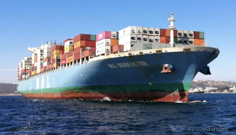 SEASPAN BENEFACTOR, Container Ship - Details and current position - IMO ...