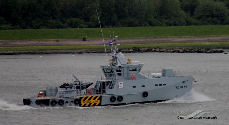 TMC HAWK, Patrol Vessel - Details and current position - IMO 9741310 - VesselFinder