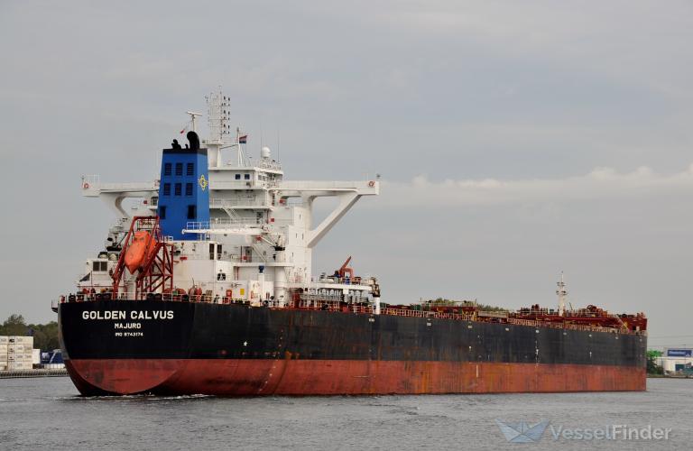 GOLDEN CALVUS, Bulk Carrier - Detalles del buque y posición actual ...