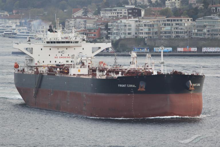 FRONT CORAL, Crude Oil Tanker - Detalles del buque y posición actual ...