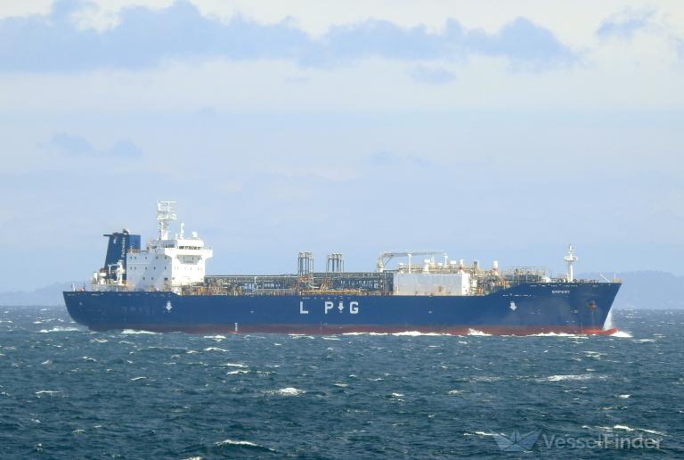 EMPERY, LPG Tanker - Details and current position - IMO 9744910 ...
