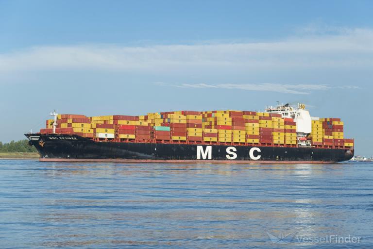MSC DESIREE, Container Ship - Details and current position - IMO ...