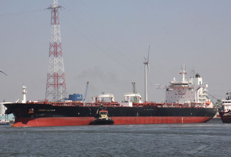 FRONT ALTAIR, Crude Oil Tanker - Details and current position - IMO ...