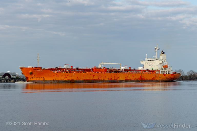 SC MERCURY, Chemical/Oil Products Tanker - Details and current position ...