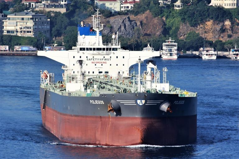 POLIEGOS, Crude Oil Tanker - Details and current position - IMO 9746621 ...