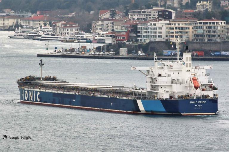 IONIC PRIDE, Bulk Carrier - Detalles del buque y posición actual - IMO 9749300 - VesselFinder
