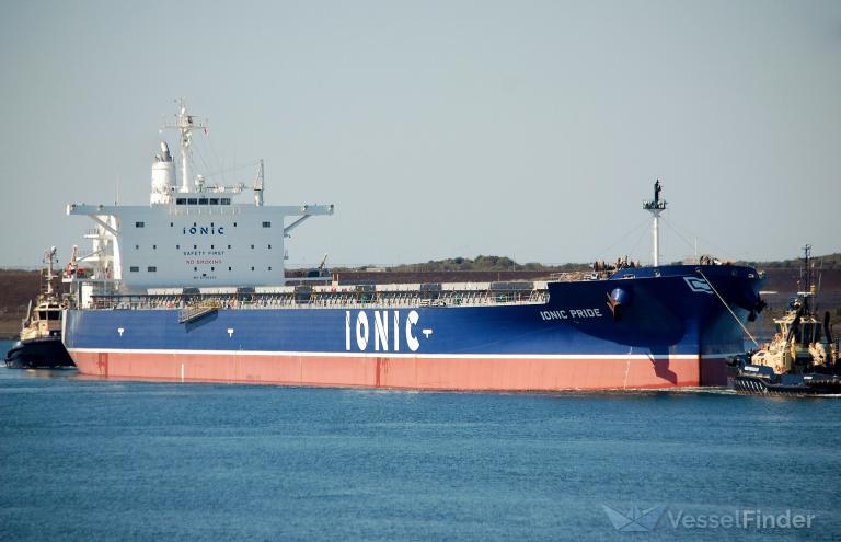 IONIC PRIDE, Bulk Carrier - Scheepsdetails en huidige positie - IMO 9749300 - VesselFinder