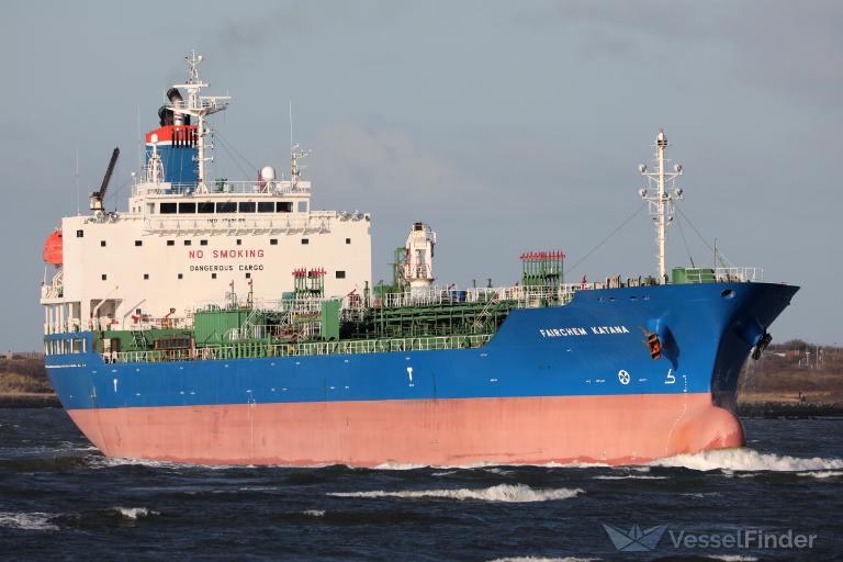 FAIRCHEM KATANA, Chemical/Oil Products Tanker - Details and current ...