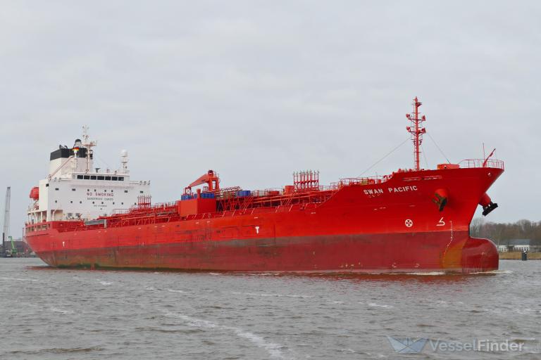 SWAN PACIFIC, Chemical/Oil Products Tanker - Details and current ...