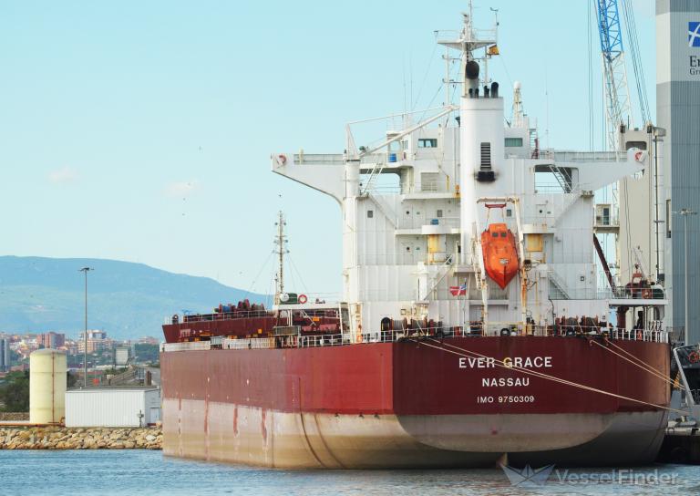EVER GRACE, Bulk Carrier - Détails du bateau et situation actuelle ...