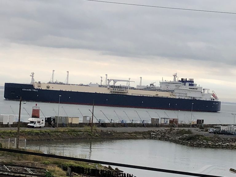 EDUARD TOLL, LNG Tanker - Данные судна и текущее положение - IMO ...