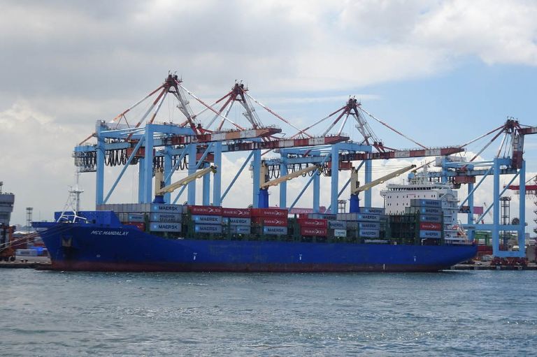 MCC MANDALAY, Container Ship - Detalles del buque y posición actual ...