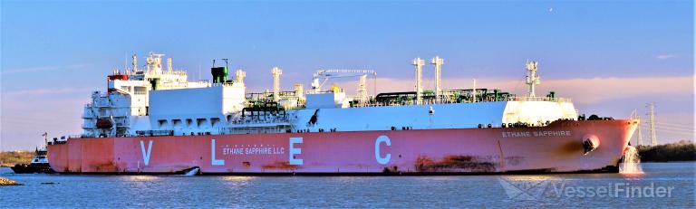 ETHANE SAPPHIRE, LPG Tanker - Details and current position - IMO ...