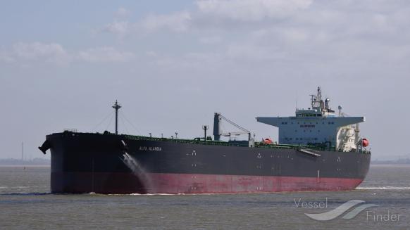ALFA ALANDIA, Crude Oil Tanker - Details and current position - IMO ...