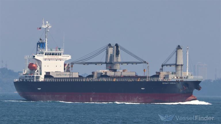 BRIGHT CORAL, General Cargo Ship - Details and current position - IMO ...