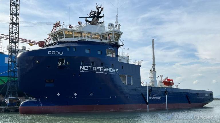 COCO, Offshore Tug/Supply Ship - Details and current position - IMO 9755153 - VesselFinder