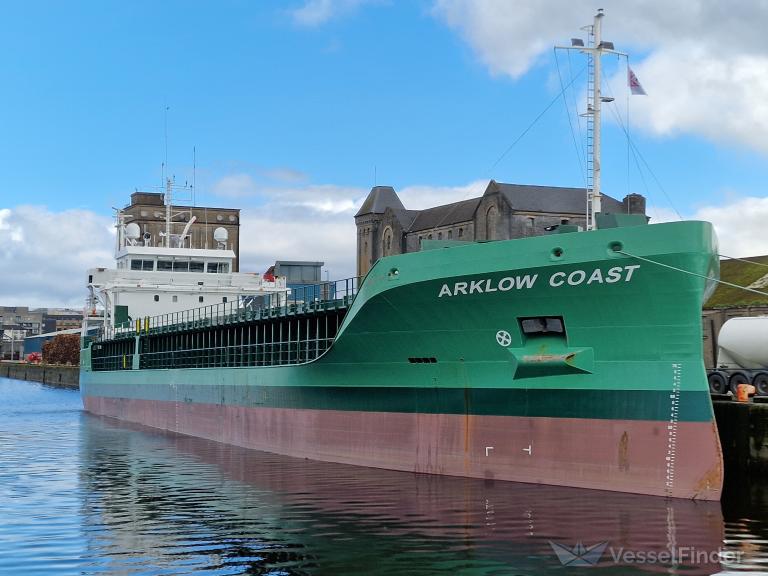 ARKLOW COAST, General Cargo Ship - Details and current position - IMO ...