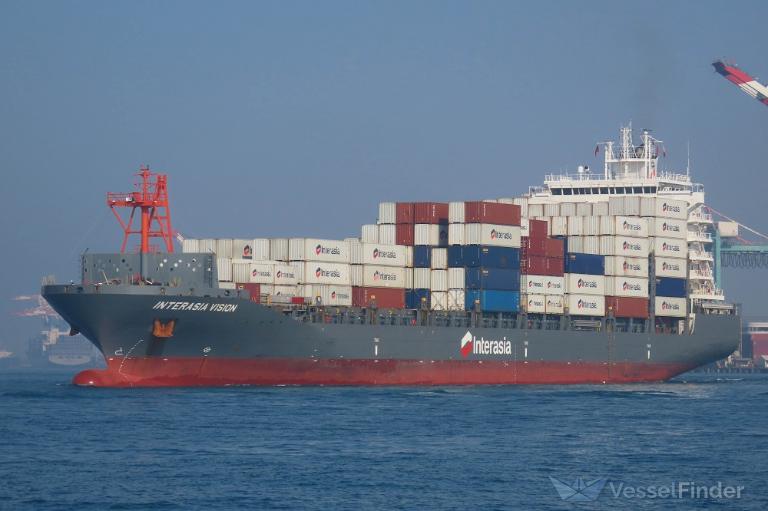 INTERASIA VISION, Container Ship - Details and current position - IMO ...