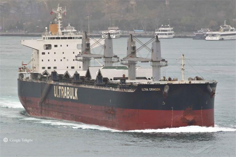 ULTRA CRIMSON, Bulk Carrier - Details and current position - IMO ...