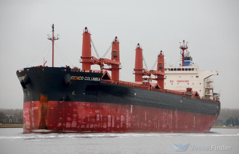 GENCO COLUMBIA, Bulk Carrier - Details and current position - IMO ...