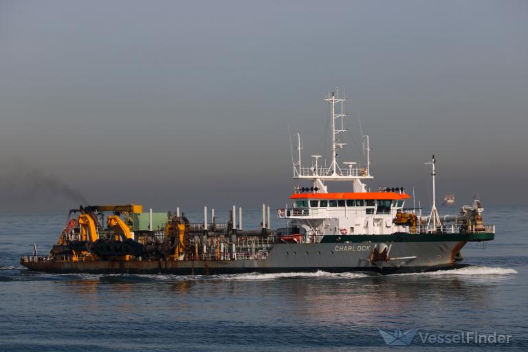 CHARLOCK, Hopper Dredger - Scheepsdetails en huidige positie - IMO ...