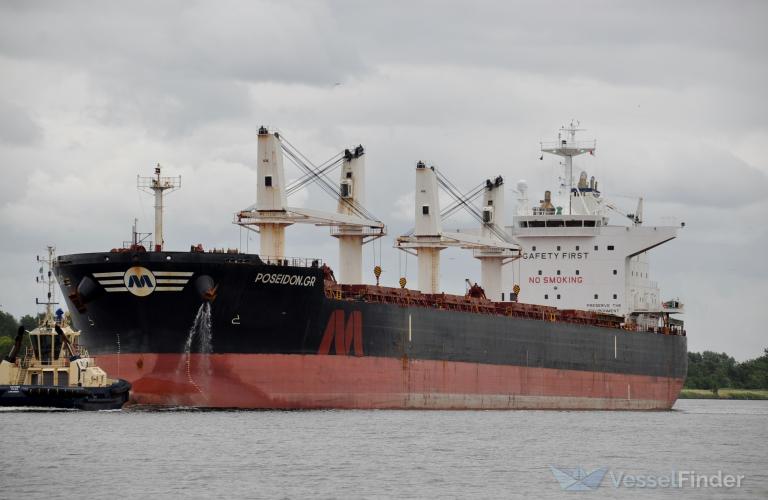 POSEIDON.GR, Bulk Carrier - Details and current position - IMO 9760067 - VesselFinder