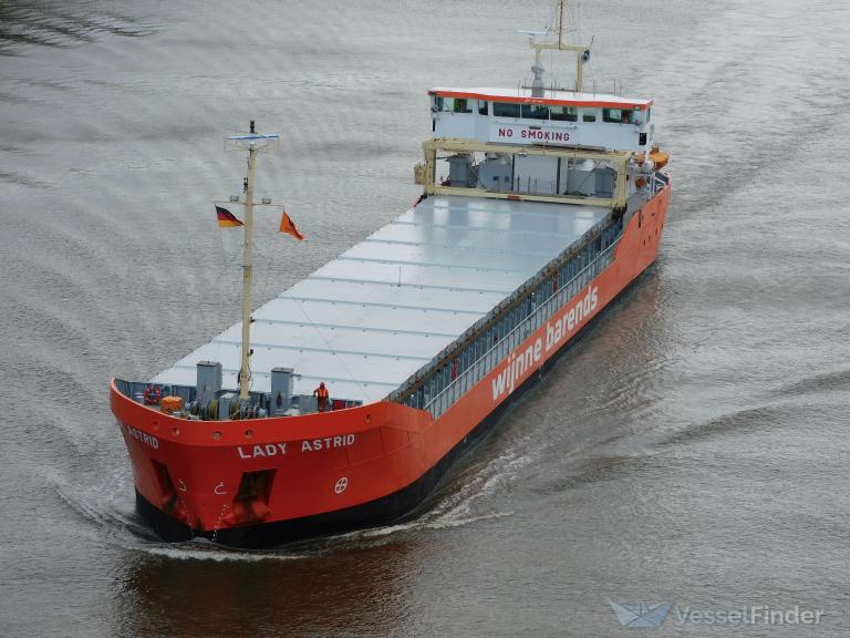 LADY ASTRID, General Cargo Ship - Schiffsdaten und aktuelle Position ...