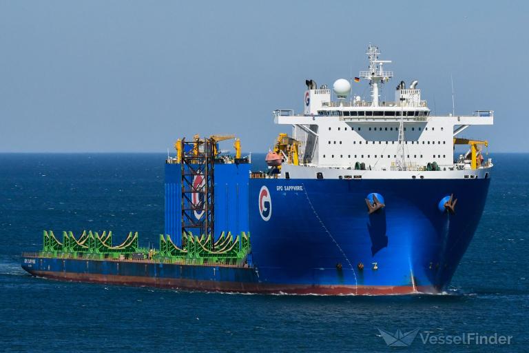 GPO SAPPHIRE, Heavy Load Carrier - Details and current position - IMO ...
