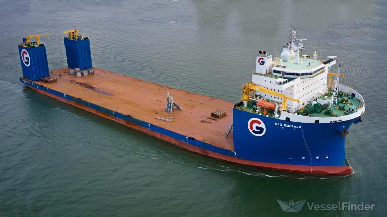 GPO EMERALD, Heavy Load Carrier - Details and current position - IMO ...