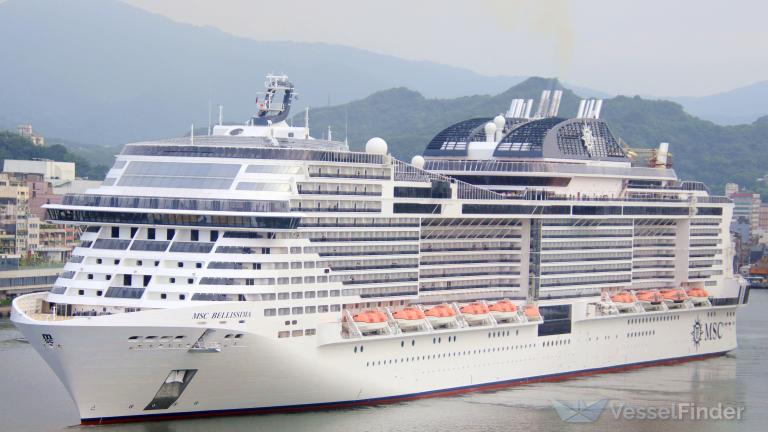 MSC BELLISSIMA, Passenger (Cruise) Ship - Details and current position - IMO 9760524 - VesselFinder