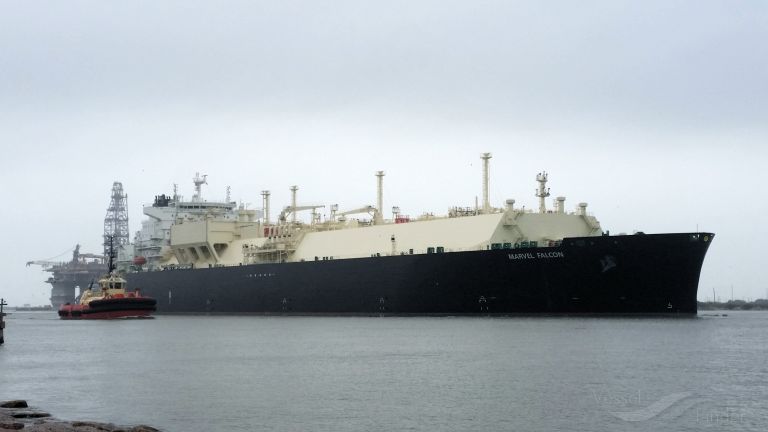 MARVEL FALCON, LNG Tanker - Details and current position - IMO 9760768 ...