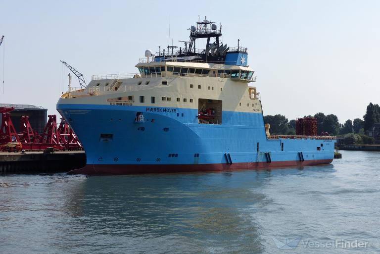 MAERSK MOVER, Offshore Tug/Supply Ship - Details and current position ...