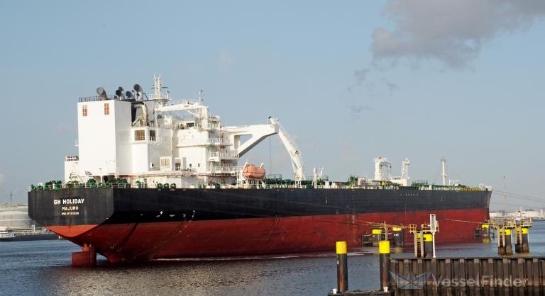 GH HOLIDAY, Crude Oil Tanker - Details and current position - IMO ...