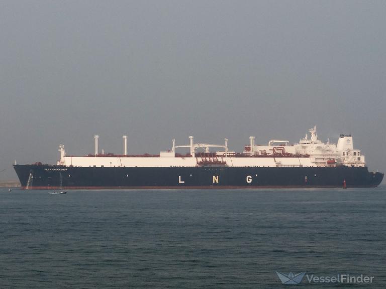 FLEX ENDEAVOUR, LNG Tanker - Details and current position - IMO 9762261 ...