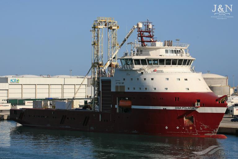 DINA POLARIS, Offshore Support Vessel - Details and current position ...