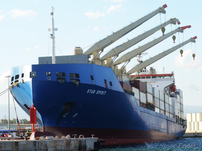 STAR SPIRIT, Refrigerated Cargo Ship - Detalles del buque y posición ...