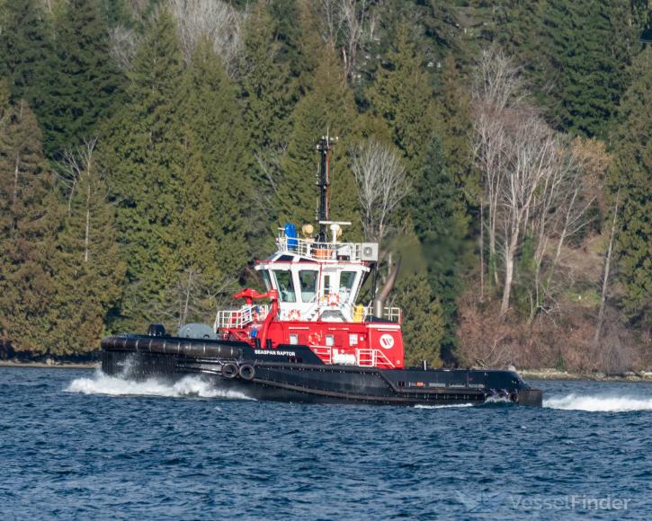 SEASPAN RAPTOR, Tug - Detalles del buque y posición actual - IMO ...