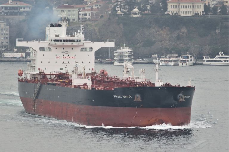 FRONT SIRIUS, Crude Oil Tanker - Details and current position - IMO ...