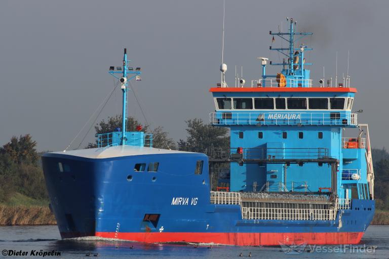MIRVA VG, General Cargo Ship - Details and current position - IMO ...