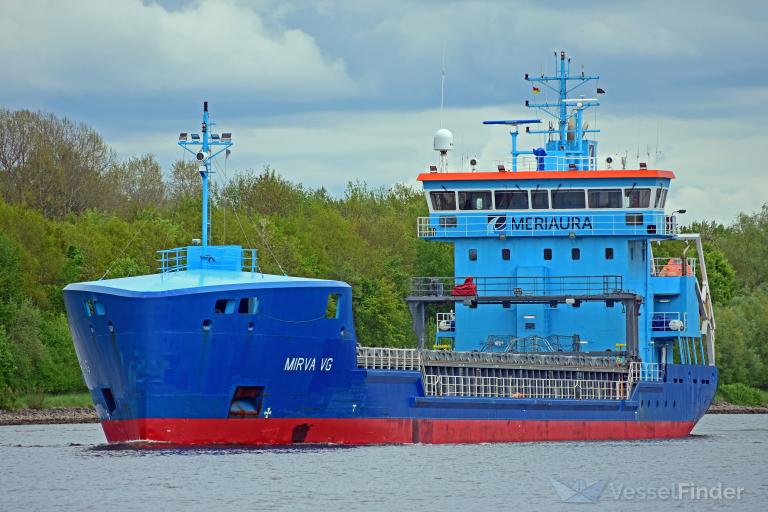 MIRVA VG, General Cargo Ship - Details and current position - IMO ...