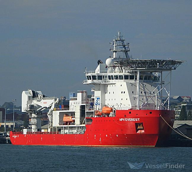 MPV EVEREST, Offshore Support Vessel - Details and current position ...
