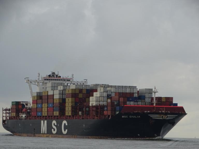 MSC GIULIA, Container Ship - Details and current position - IMO 9770737 - VesselFinder