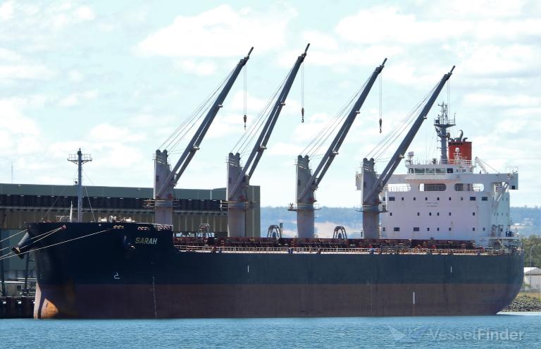 SARAH, Bulk Carrier - Scheepsdetails en huidige positie - IMO 9771016 ...